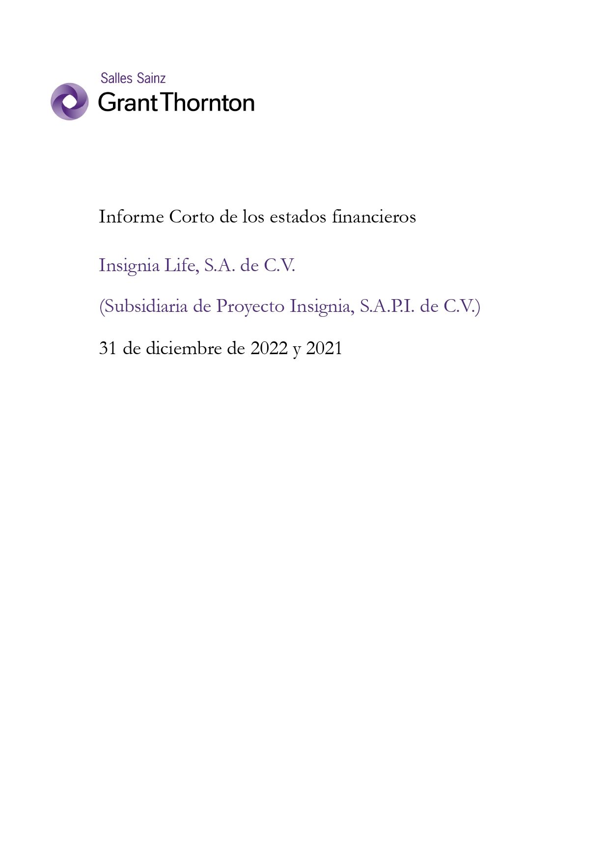 Insignia Life - Seguros de Vida